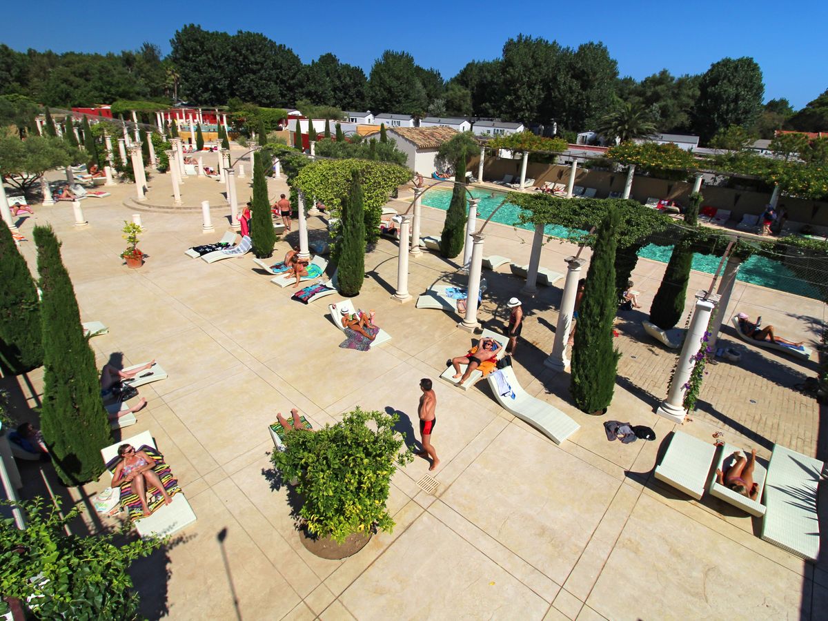 Camping Le Sérignan Plage | Stacaravans & Lodgetenten | Roan